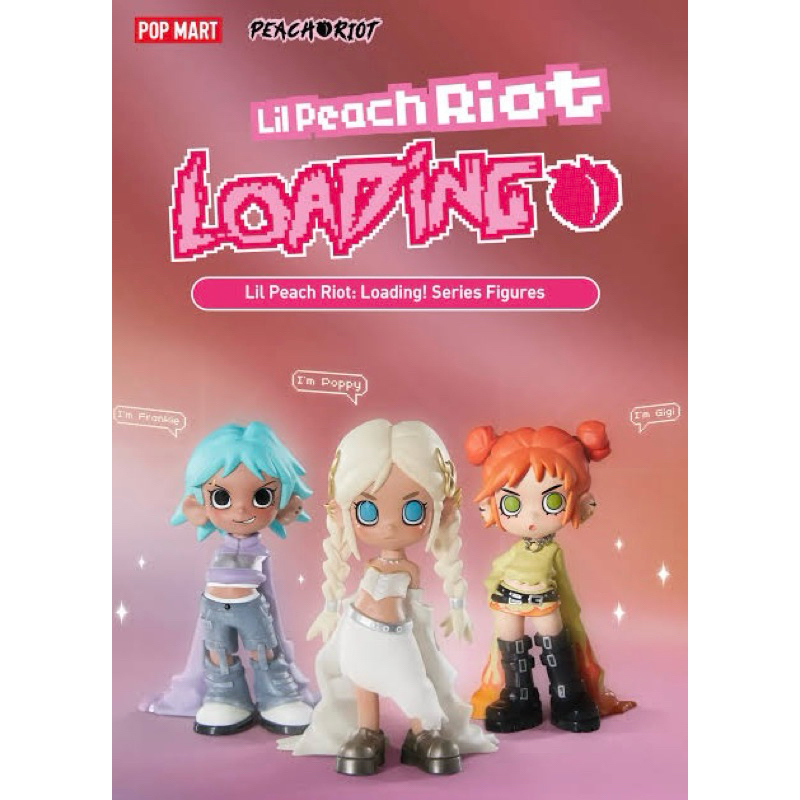 Jual Lil PEACH RIOT LOADING POPMART (BLINDBOX) | Shopee Indonesia