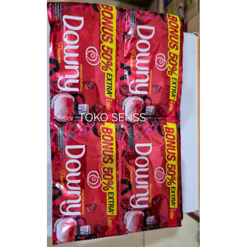 Jual DOWNY PASSION MERAH PELEMBUT DAN PEWANGI PAKAIAN 24 ML HARGA 2 ...