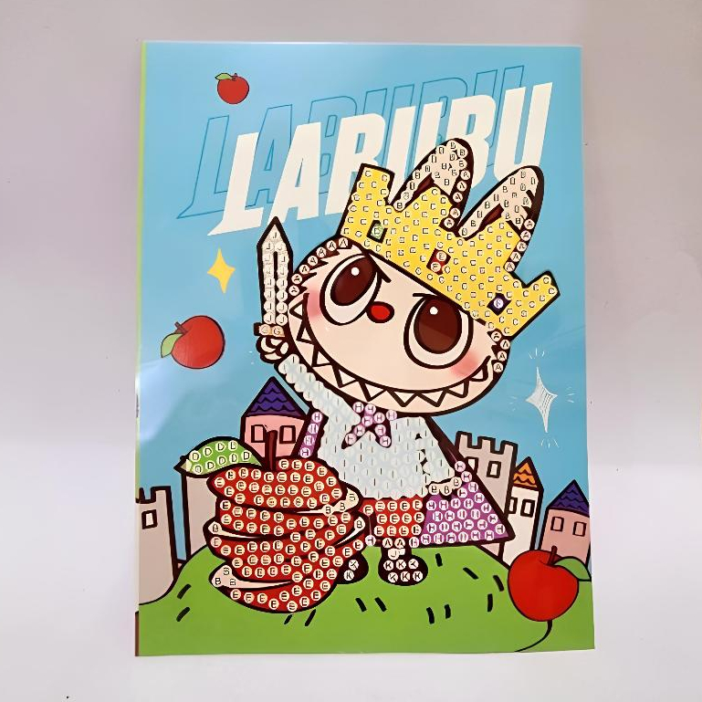 Jual DIY Diamond Painting Labubu Stiker Kuromi My Melody Cinnamoroll ...
