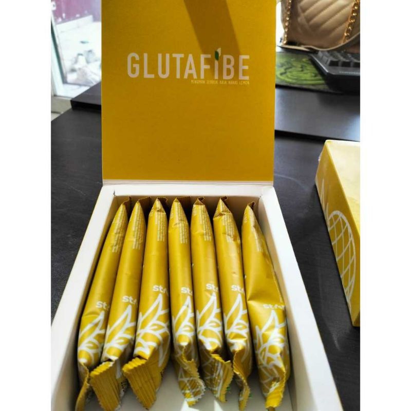 Jual 1 BOX ISI 7 GLUTAFIBE PRODUK DETOX PENCUCI USUS DAN BANYAK KHASIAT ...