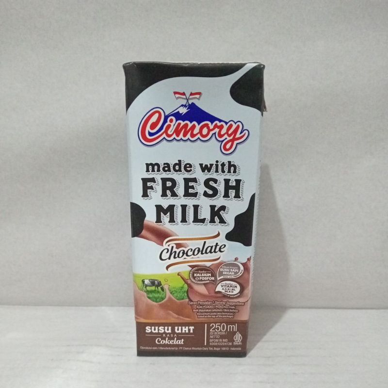 Jual Cimory Fresh Milk UHT Chocolate 250ml | Shopee Indonesia