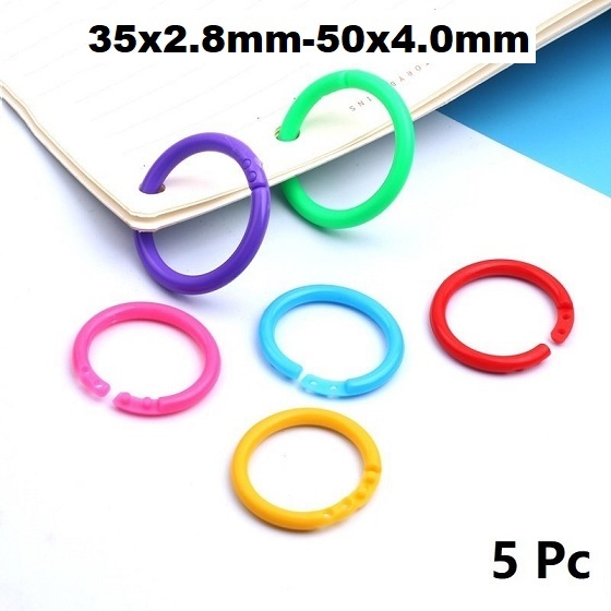 Jual Ring Binder Loose Leaf Bahan Plastik Uk 35x2.8mm-50x4.0mm Harga ...
