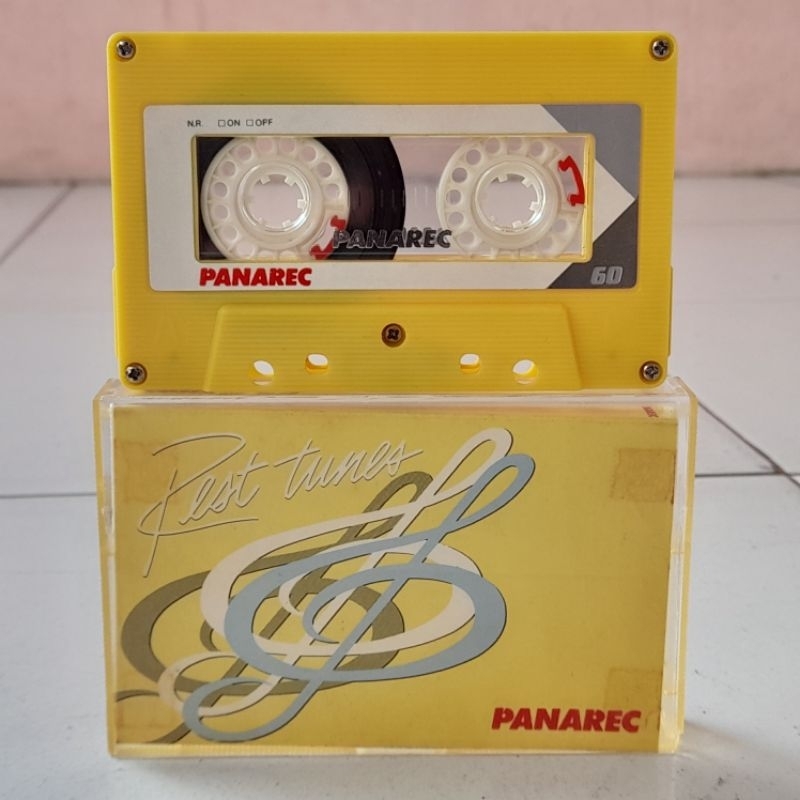 Jual PANAREC Yellow 60 Type I Normal Position (1980s) Blank Cassette Tape Made in Indonesia USED ...