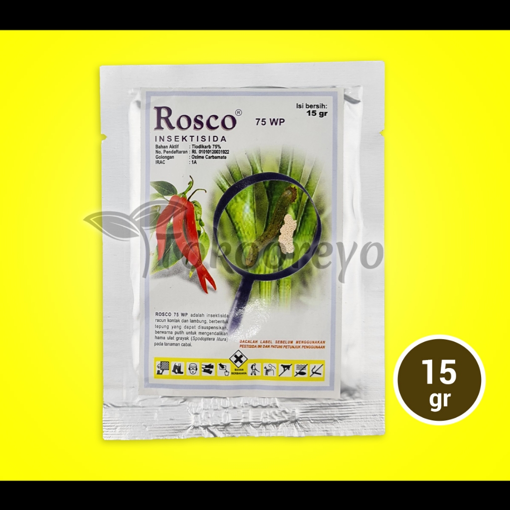 Jual ROSCO 75 WP 15 GRAM INSEKTISIDA | Shopee Indonesia