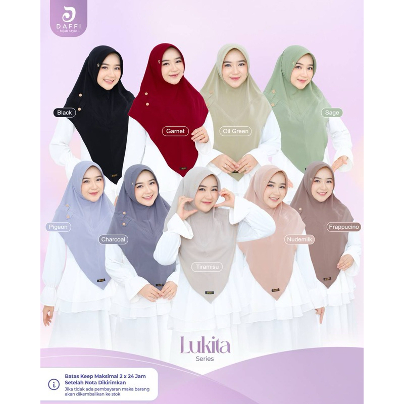 Jual LUKITA hijab new arrivals by daffi series | Shopee Indonesia