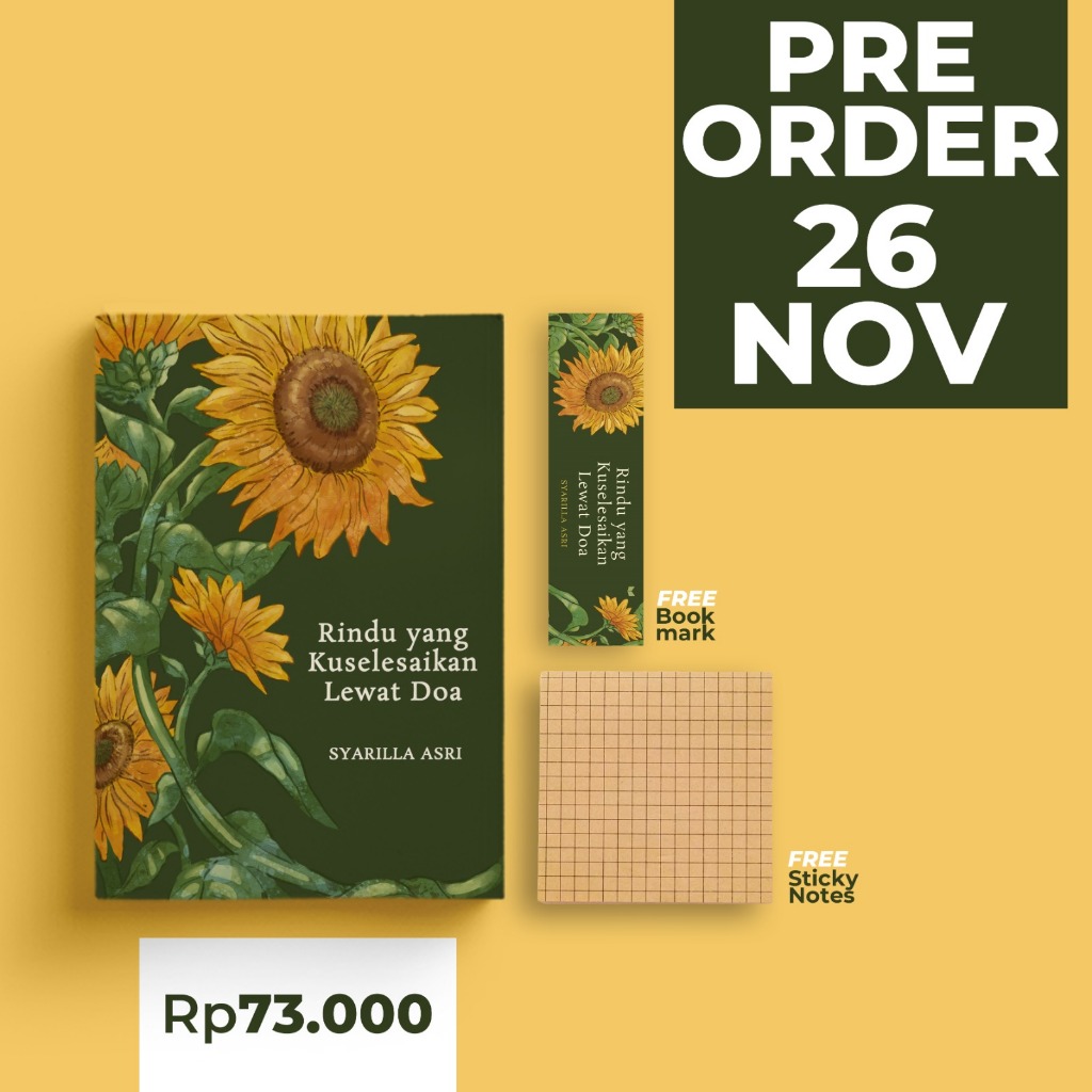 Jual Buku Novel - Rindu yang Kuselesaikan Lewat Doa - Syarilla Asri ...