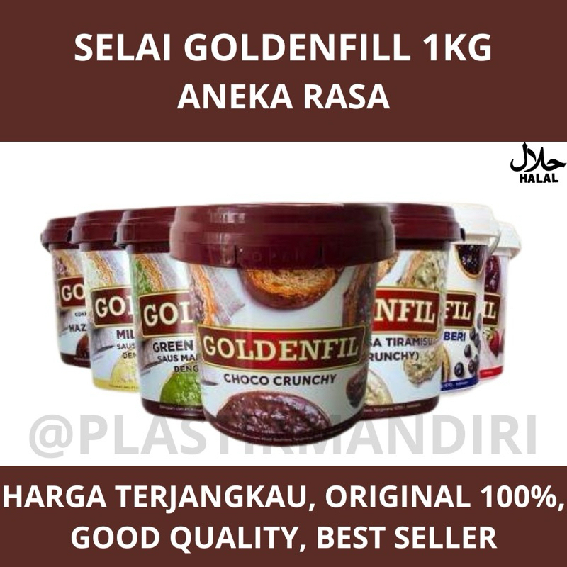 Jual SELAI GOLDENFILL ORIGINAL 1KG, ANEKA RASA | Shopee Indonesia