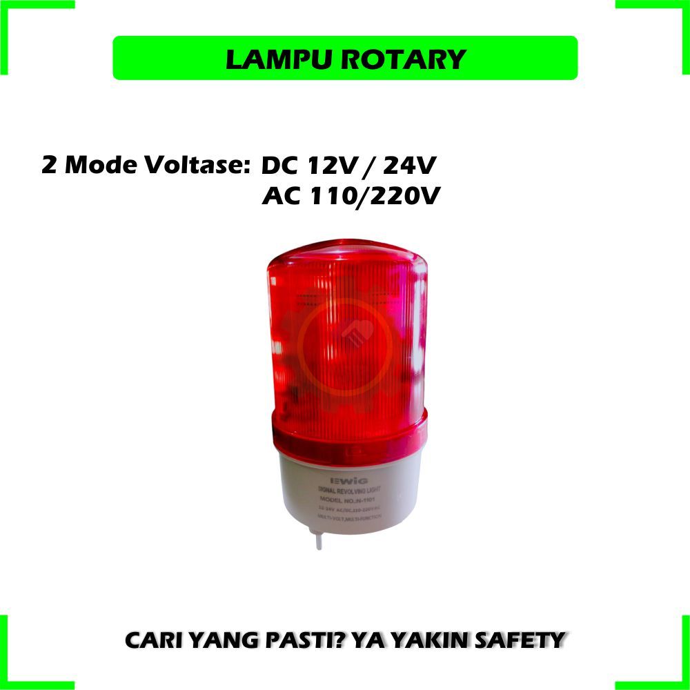 Jual Lampu Rotary Peringatan Emergency Warning Light Outdoor Proyek ...