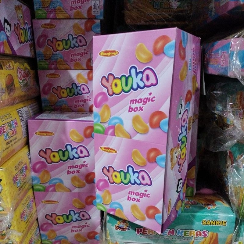 Jual PERMEN YOUKA MAGIC BOX ANEKA RASA isi 30 pics | Shopee Indonesia