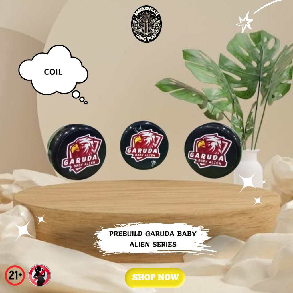 Jual COIL PREBUILD GARUDA BABY ALIEN SERIES 1 CUP ISI 2 COIL AUTHENTIC ...