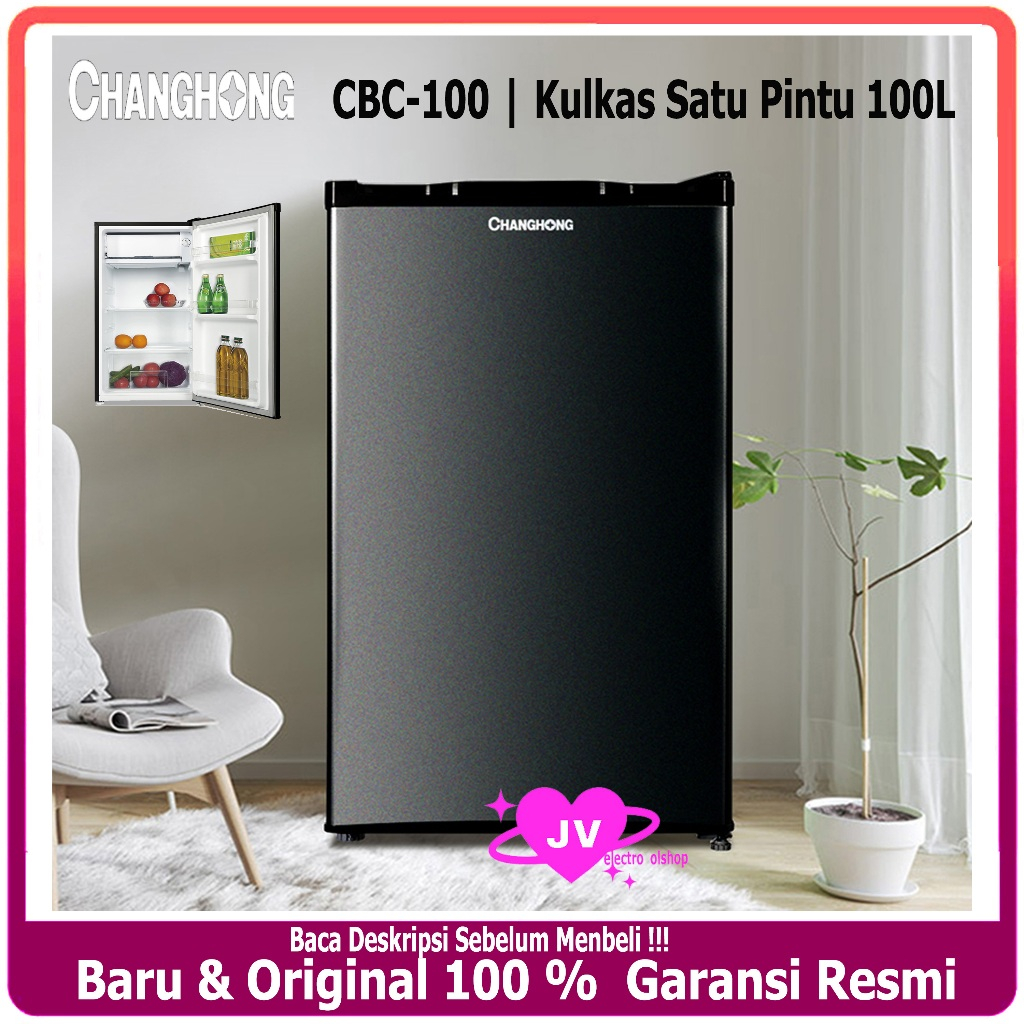 Jual CHANGHONG CBC100 (92L) Kulkas 1 Pintu / Lemari Es Changhong ...