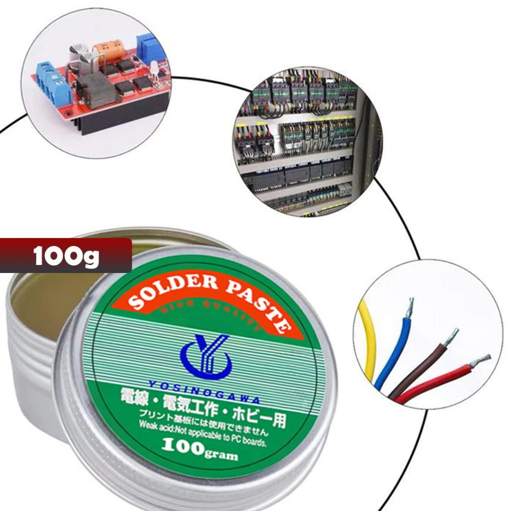 Jual YOSINOGAWA PASTA SOLDER / SOLDER PASTE ISI 100 GRAM | Shopee Indonesia