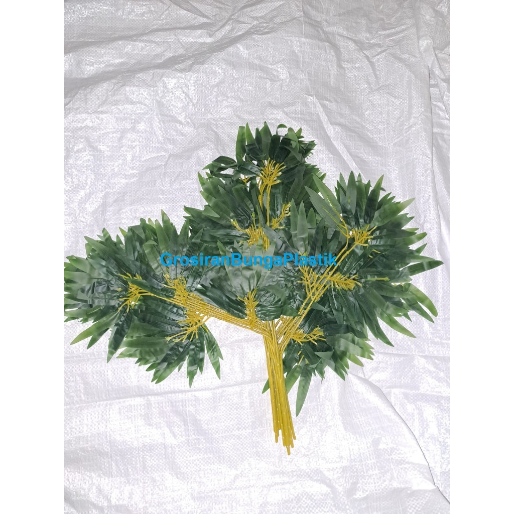 Jual Daun Artificial/Daun Hias/Daun Plastik/Daun Dekorasi/Daun Bambu ...