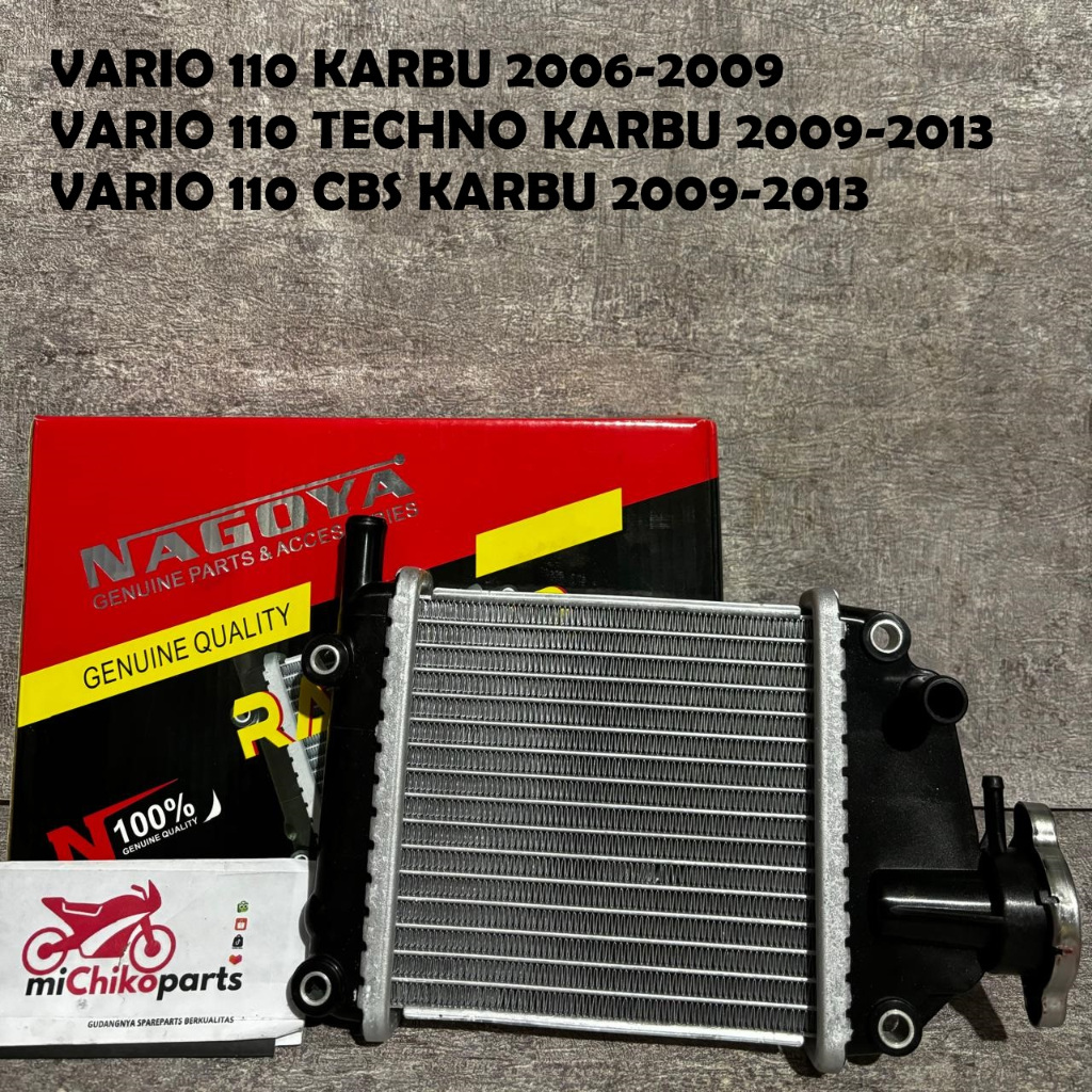 Jual Radiator Vario 110 Lama Karbu Techno Karbu CBS Karbu Plus Tutup ...