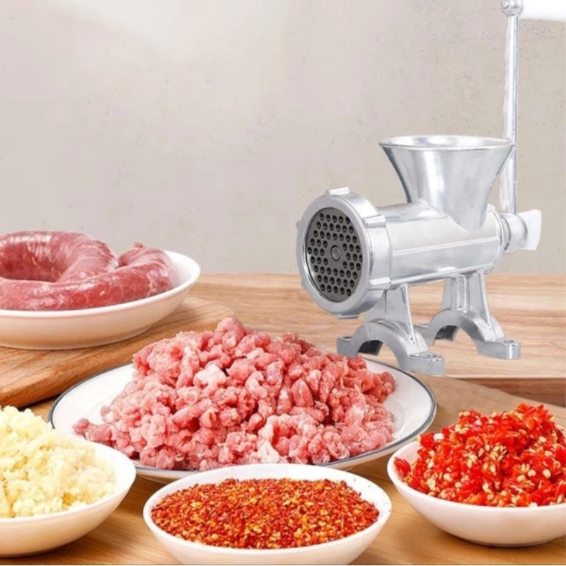 Jual Alat Penggiling Gilingan Daging QME No 12 Gilingan Manual Anti ...