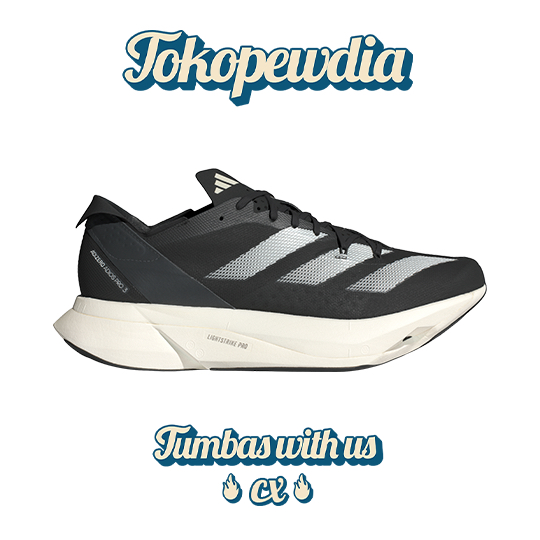 Jual Adidas Adizero Adios Pro 3 Core Black Zero Metallic (ID3701 ...