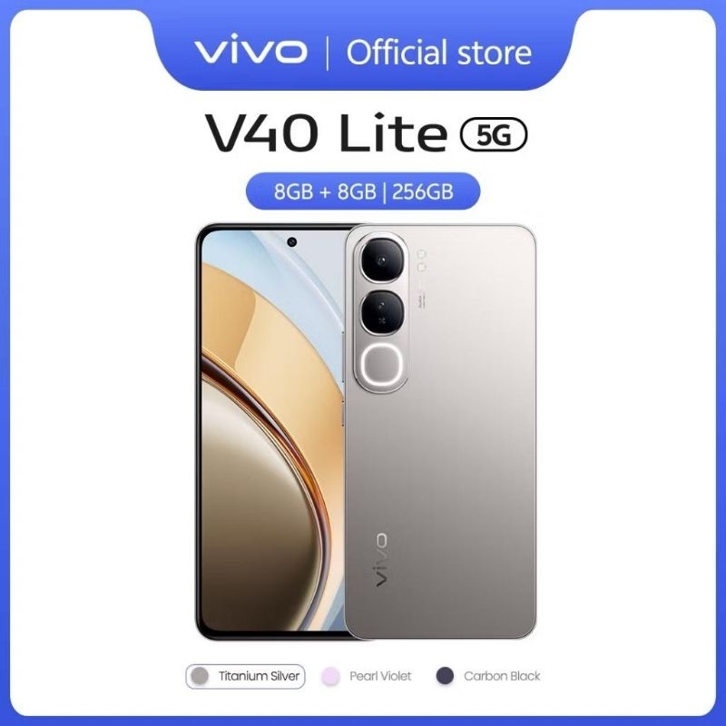 Jual Vivo V40 Lite AI Aura Light 80 Watt Flashcharge, 32MP Front Camera ...
