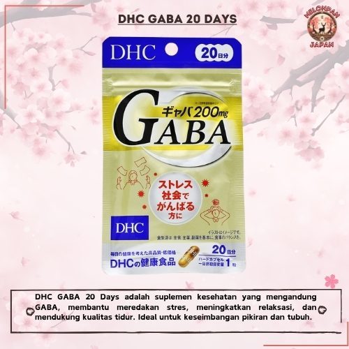 Jual DHC GABA Suplement Kesehatan 20 days | Shopee Indonesia
