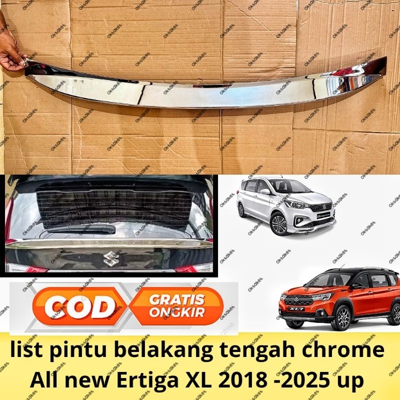 Jual List Pintu Belakang Bawah Rear door trim upper chrome Suzuki all ...