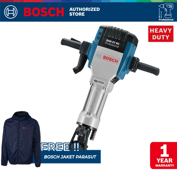 Jual Bosch Demolition Hammer / Bobok Beton Listrik 1500Watt 25Joule Hex ...