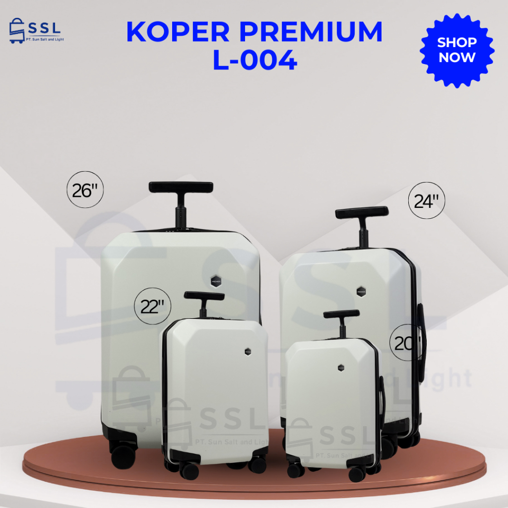 Jual Koper Premier TSA Lock 20/22/24/26 Inch Koper Tahan Banting Koper ...