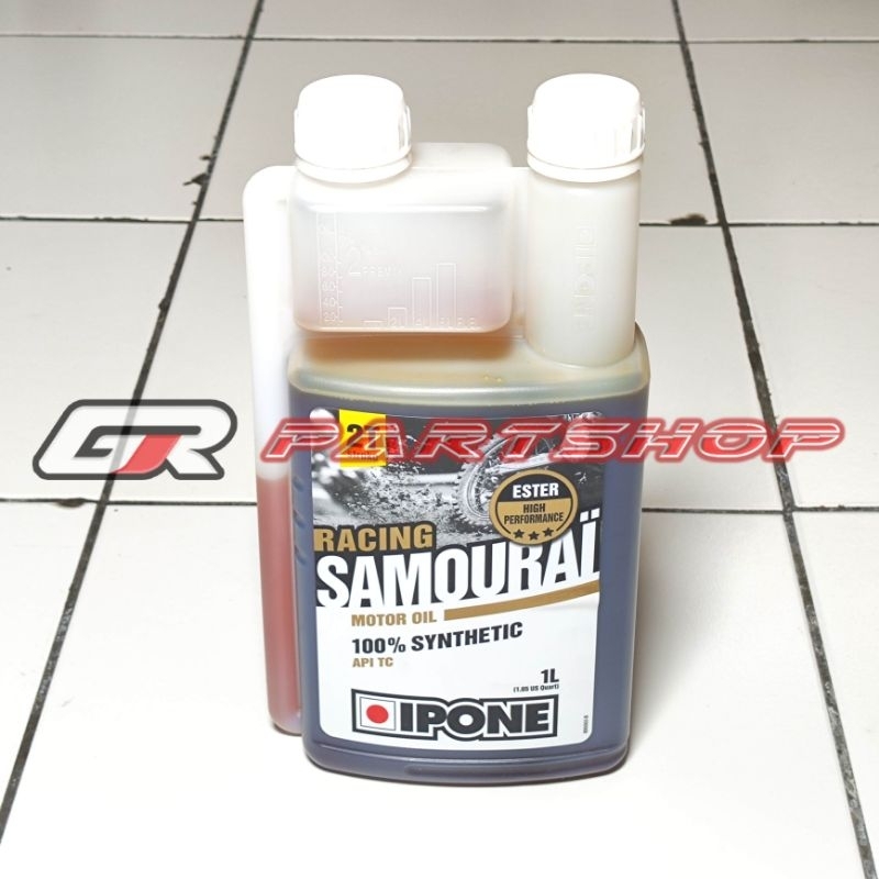 Jual OLI SAMPING IPONE SAMOURAI RACING ORIGINAL IPONE OLSAM 2T STROKE UKURAN 1L 2 TAK SAMURAI ...