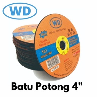 Jual WD 4" Gerinda Potong WD 4"x1,2mm Cutting Wheel 4inch WD ( PACK isi ...
