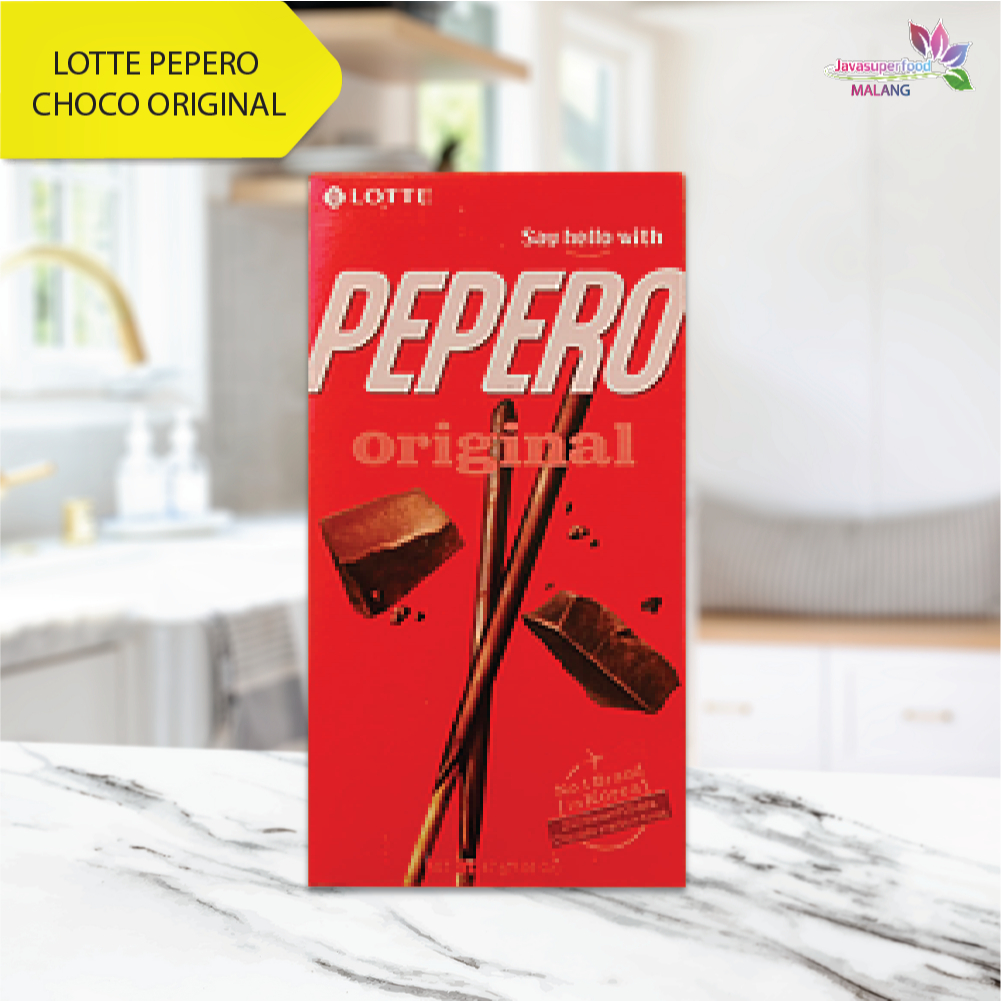 Jual Lotte Pepero Choco Original 47g/Biskuit Coklat Original Asli Korea ...