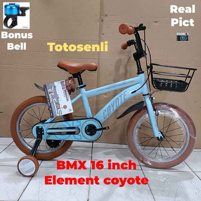 Jual sepeda anak BMX 16 inch ELEMENT COYOTE KIDS YOTEL XONE PASTEL TERBARU | Shopee Indonesia