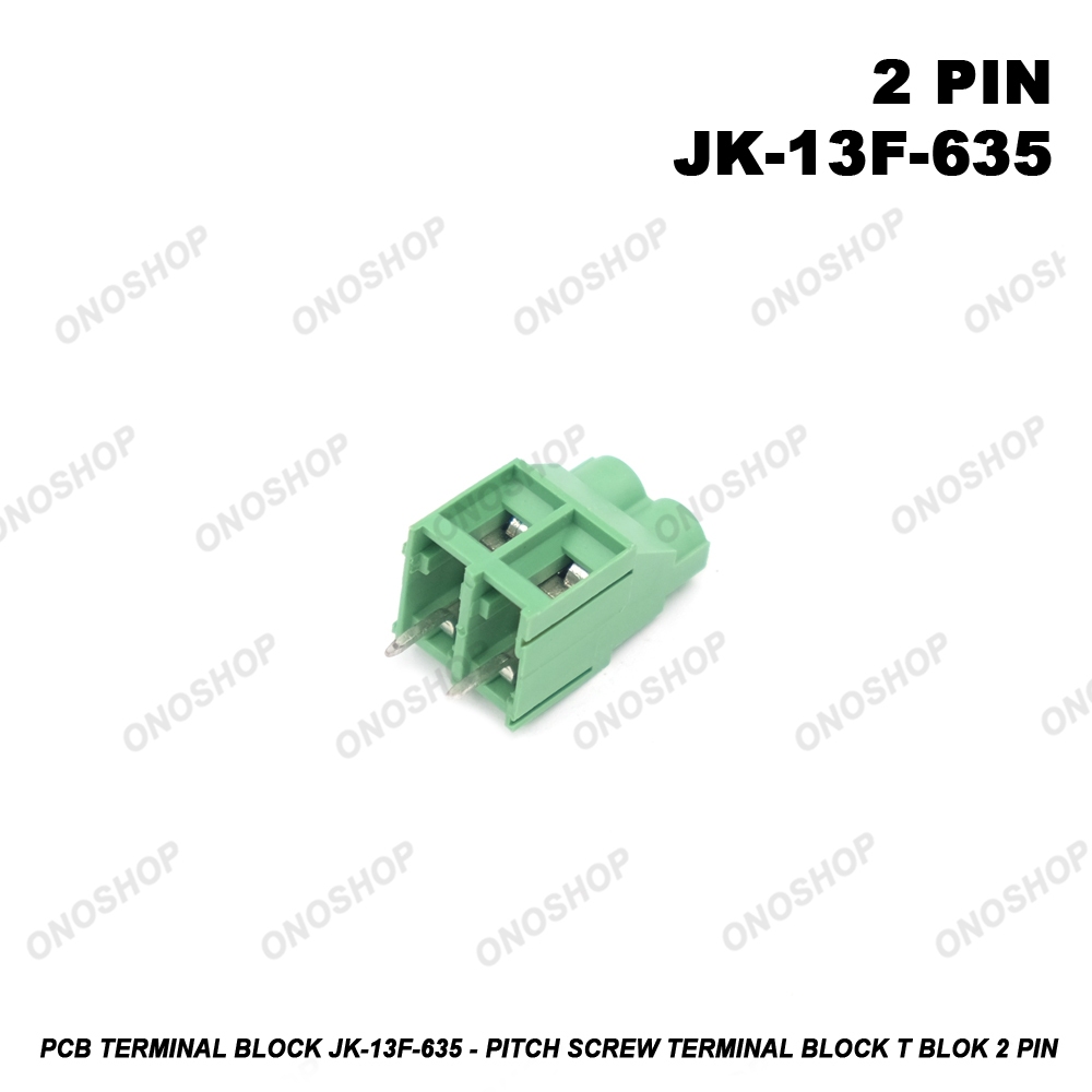Jual PCB Terminal Block JK-13F-635 - Pitch PCB Screw Terminal Block T ...