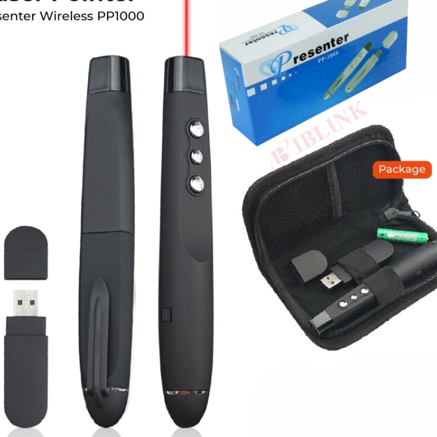 Jual KI3 Laser Pointer Wireless PP1 Alat Presentasi Wireless Laser ...