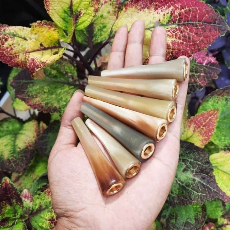 Jual once pipa pipo tanduk kerbau bule / hitam minimalis termurah ...