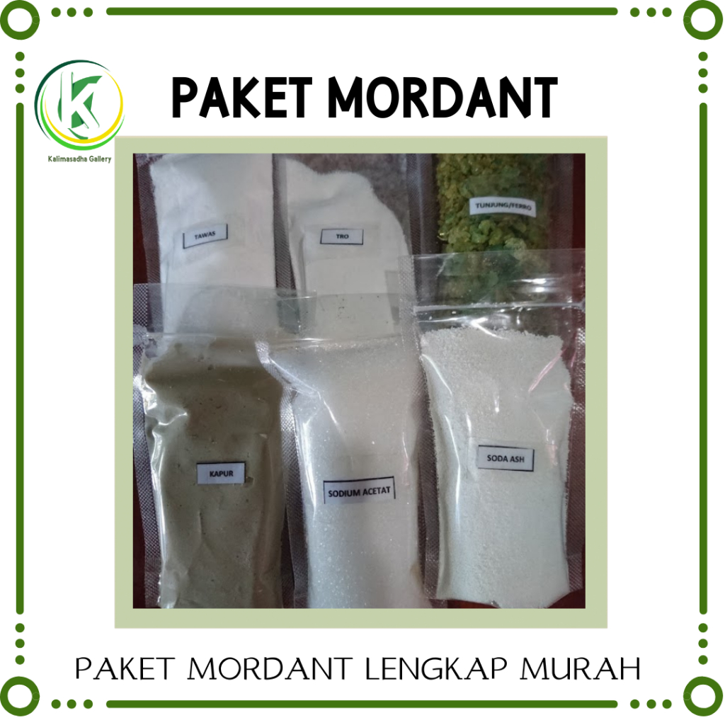 Jual PAKET MORDANT ECOPRINT DAN BATIK MURAH DAN LENGKAP BERAT @200 GRAM ...
