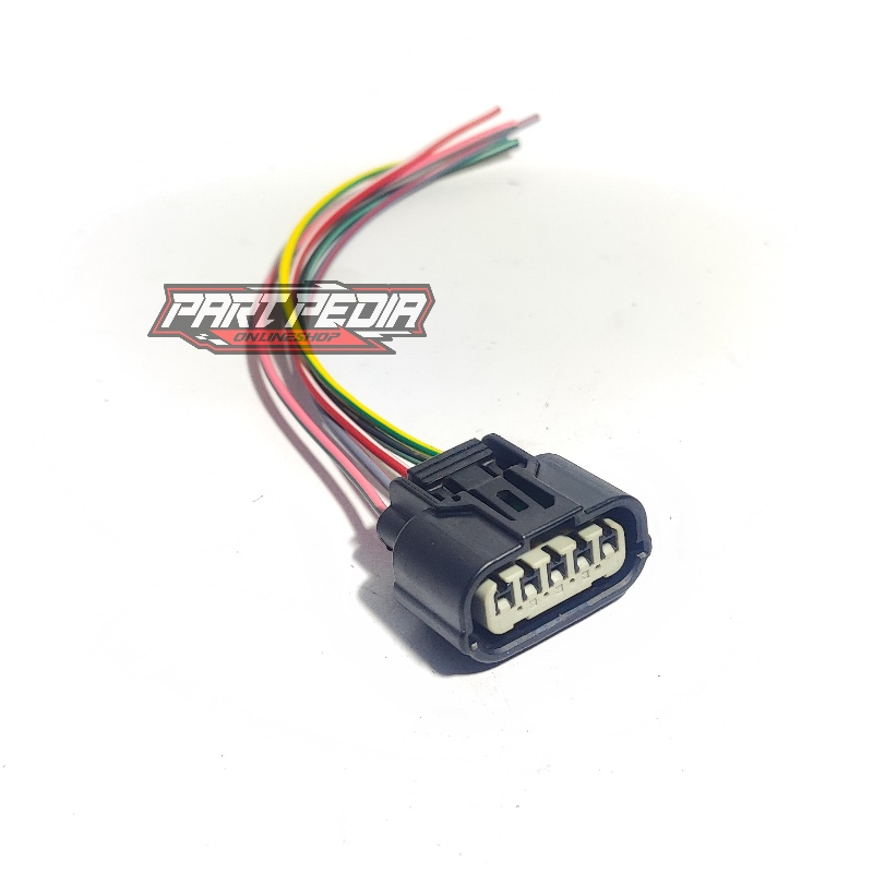 Jual kabel soket socket sensor tps throttle body soket tps maqs pin 5 ...