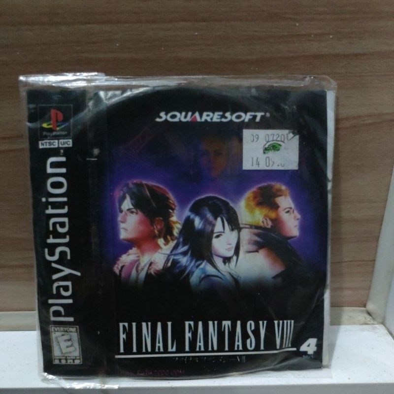 Jual Kaset PS1 Final Fantasy VIII 4DISK Kaset PS1 kopab | Shopee Indonesia