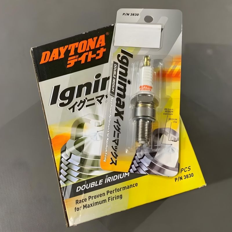 Jual BUSI DAYTONA DOUBLE IRIDIUM NINJA R SATRIA 120 2T NINJA 150 RR SS 2 TAK ORIGINAL DAYTONA ...