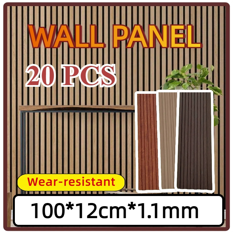 Jual 10/20 PCS 3D Wall Panel Dingding Pvc 1m*12cm/ Wall Panel Dinding ...