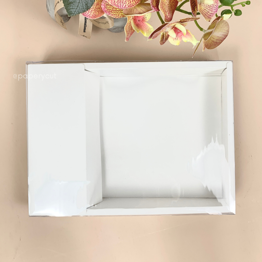 Jual Box Sekat tutup mika snack Food Hampers Dus nasi Hantaran Catering ...