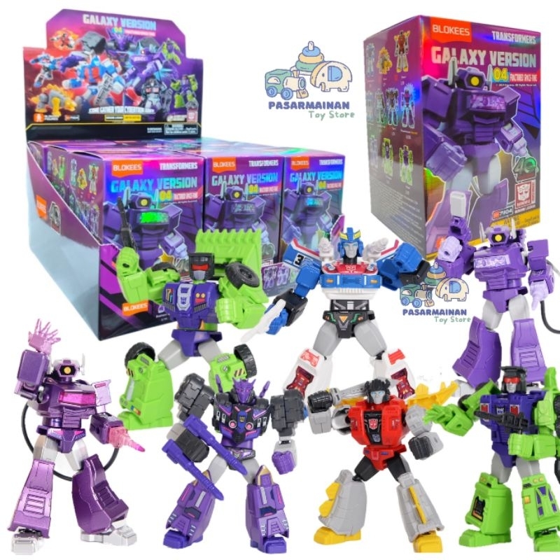 Jual Blokees Blind Box Transformers Galaxy Version Vol 4 Fracturead ...