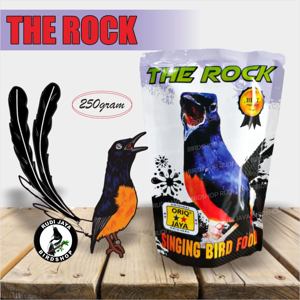 Jual THE ROCK 1 PCS ORIQ JAYA VOER PAKAN MAKANAN BURUNG MURAI KACER ...
