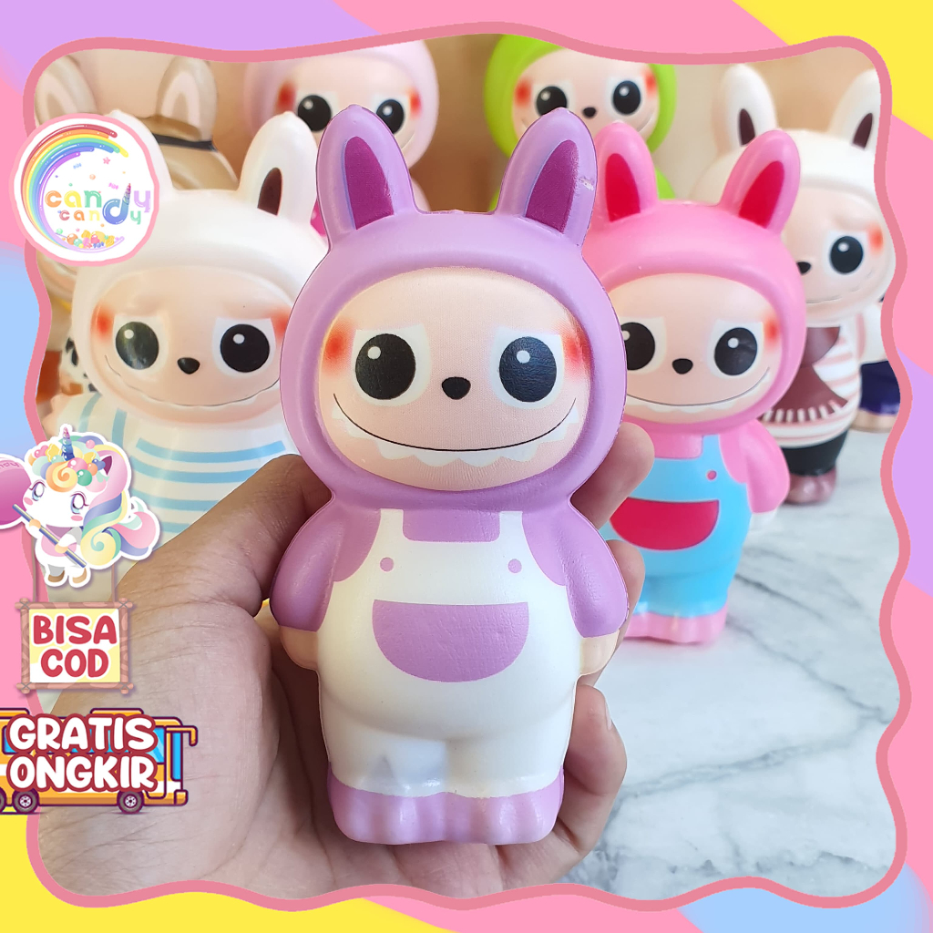 Jual MAINAN SQUISHY LABUBU / BONEKA LABUBU | Shopee Indonesia