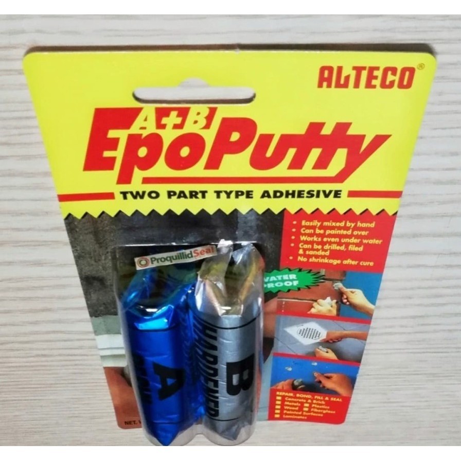 Jual lem porting lem kapal Lem Epo Putty Alteco / Epo Putty / Lem ...