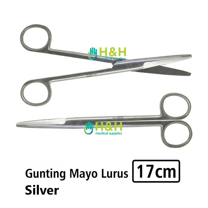 Jual Gunting Mayo Lurus Gold / Gunting Operasi Mayo / Gunting Bedah ...