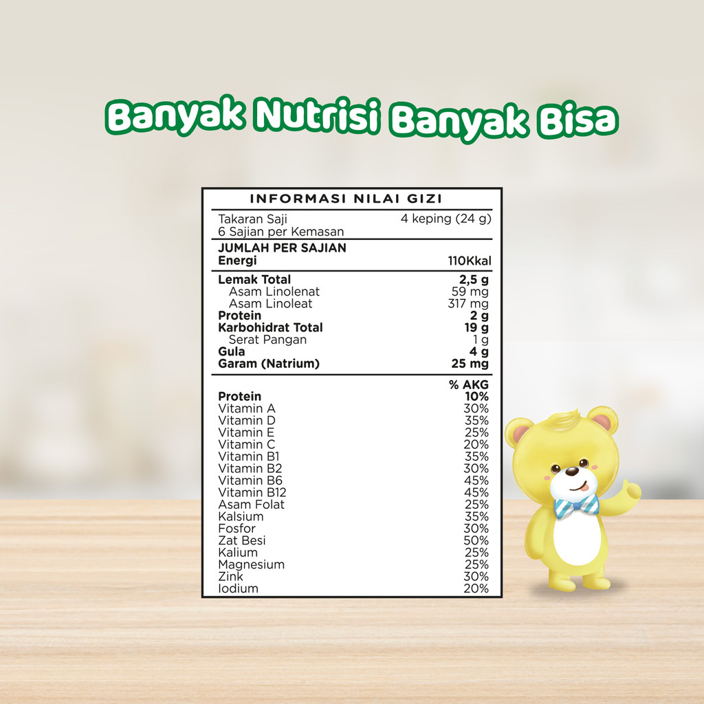 Jual Promina Marie susu Roll New 150 g, biskuit bayi dan balita ...