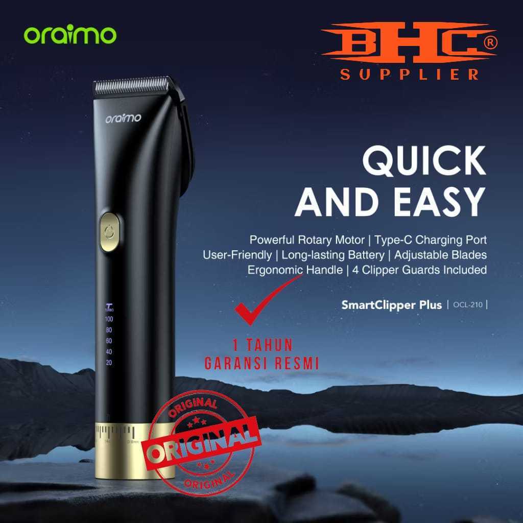 Jual oraimo OCL-210 Smart Clipper Plus Pemangkas Rambut Elektrik Cepat ...
