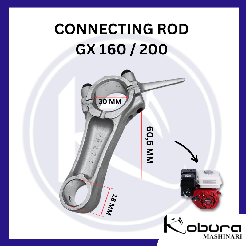 Jual Connecting Rod Conrod GX 160 Stang Seher Stang Piston Engine Mesin Penggerak Honda GX 160 ...