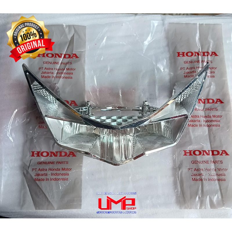 Jual Reflektor beat croom lampu depan beat led deluxe street led k1A 2020-2023 original ...