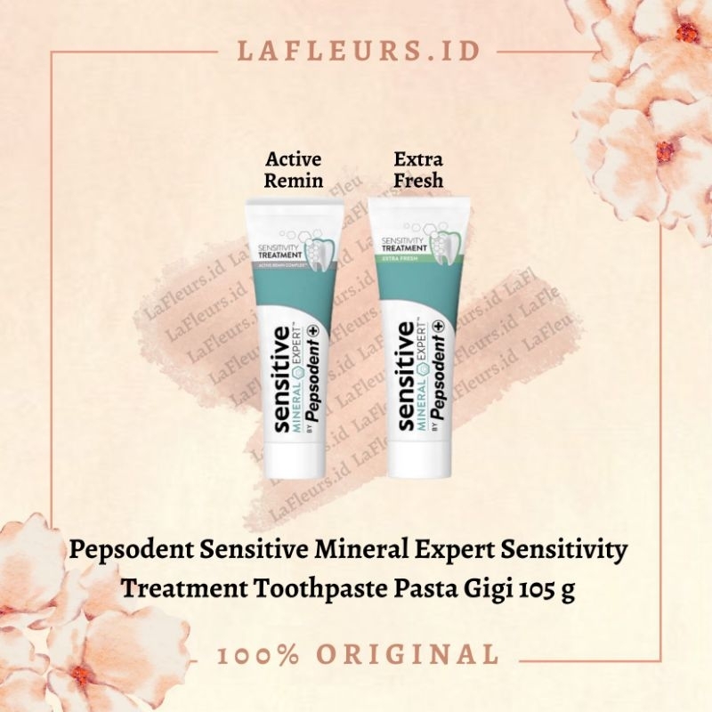 Jual Pepsodent Sensitive Mineral Expert Sensitivity Treatment Extra ...