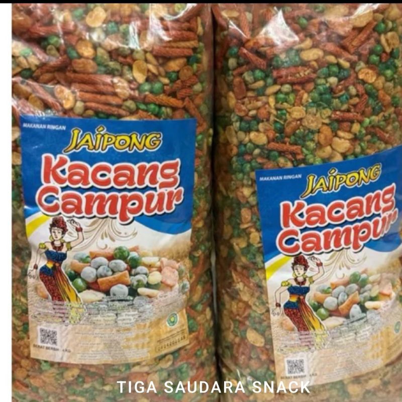 Jual JAIPONG KACANG CAMPUR 1kg KACANG MIX KORO MIX | Shopee Indonesia