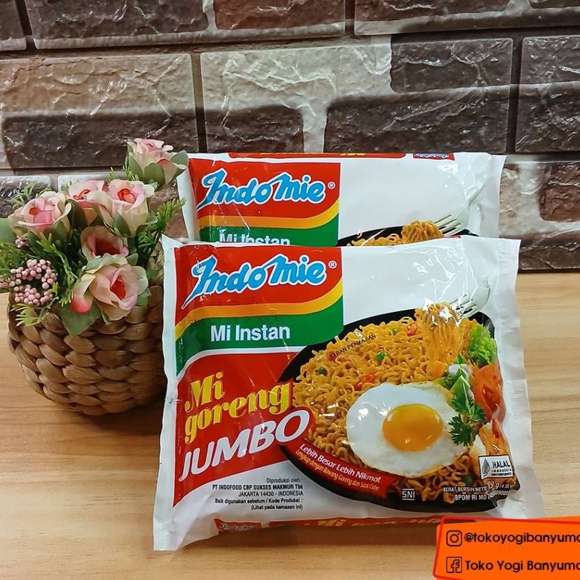 Jual INDOMIE MIE INSTAN GORENG JUMBO SPESIAL ORIGINAL 129g | Shopee Indonesia